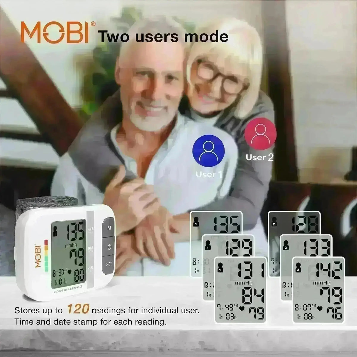 MOBI Health Wrist Blood Pressure Monitor - MOBI USA