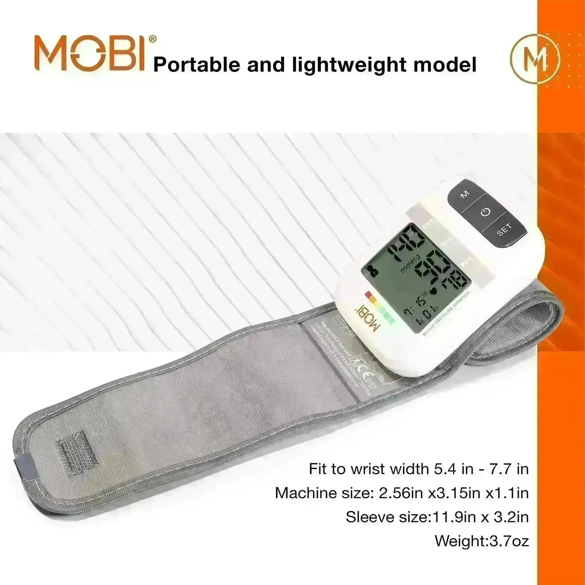 MOBI Health Wrist Blood Pressure Monitor - MOBI USA