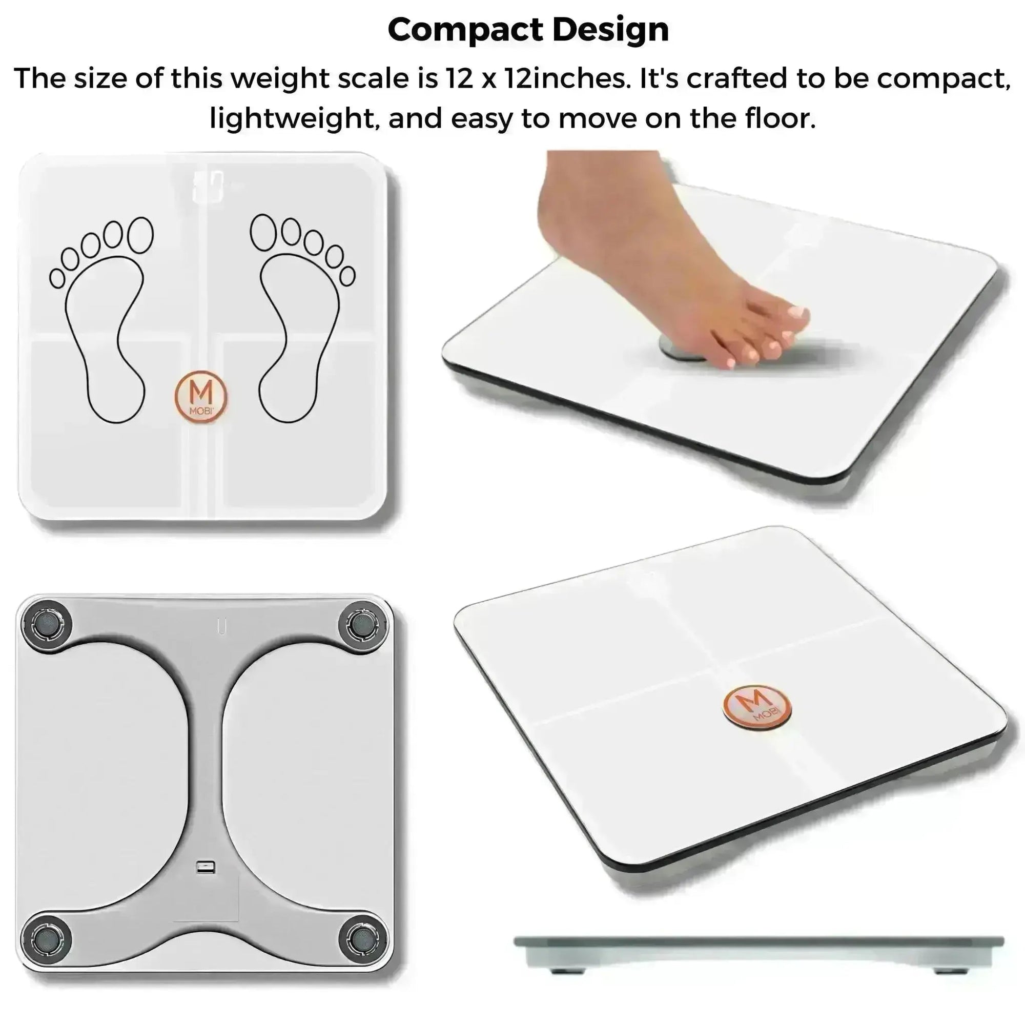 Smart BMI Wi-Fi Total Body Composition Scale - MOBI USA