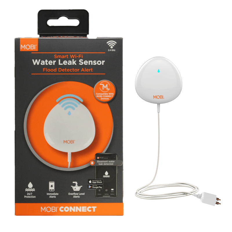 Smart Wi-Fi Water Leak Alert Sensor - MOBI USA